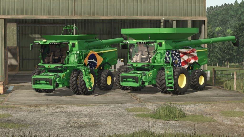 FS25 John Deere S7/S5 v1.1 - FS 25 Combines Mod Download
