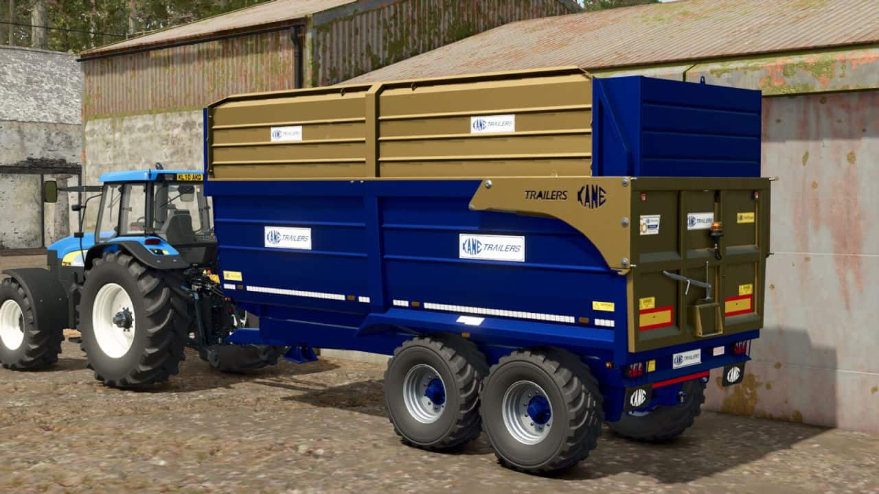 FS25 Kane Halfpipe Pack v1.1.1.0 - FS 25 Trailers Mod Download