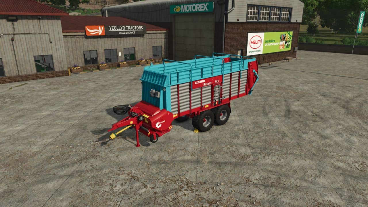 FS25 Lizard Rotant 743 v1.0.0.1 - FS 25 Trailers Mod Download