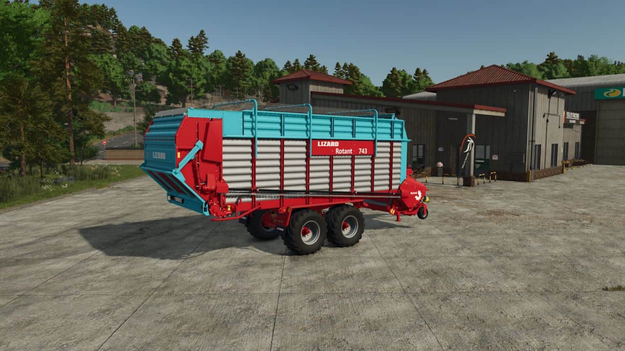 FS25 Lizard Rotant 743 v1.0.0.1 - FS 25 Trailers Mod Download
