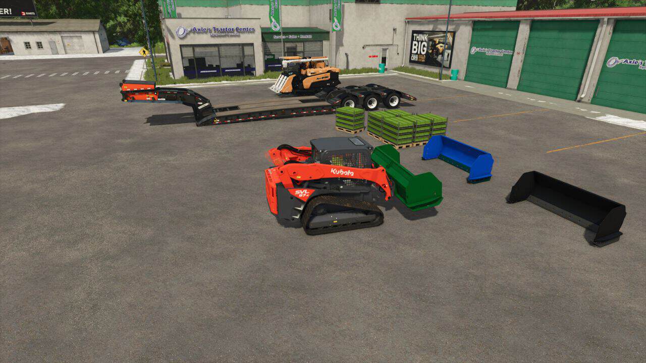 FS25 Lizard Snow Pusher v1.2 - FS 25 Implements & Tools Mod Download