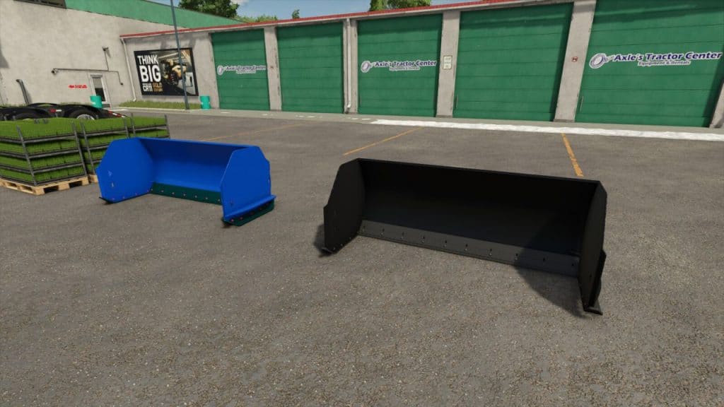 FS25 Lizard Snow Pusher v1.2 - FS 25 Implements & Tools Mod Download