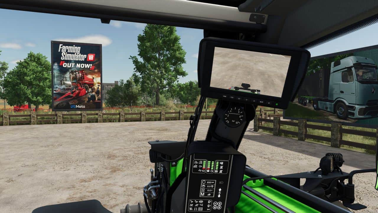 FS25 MB DLC Work Cameras For All Vehicles v1.0 - FS 25 Other Mod Download