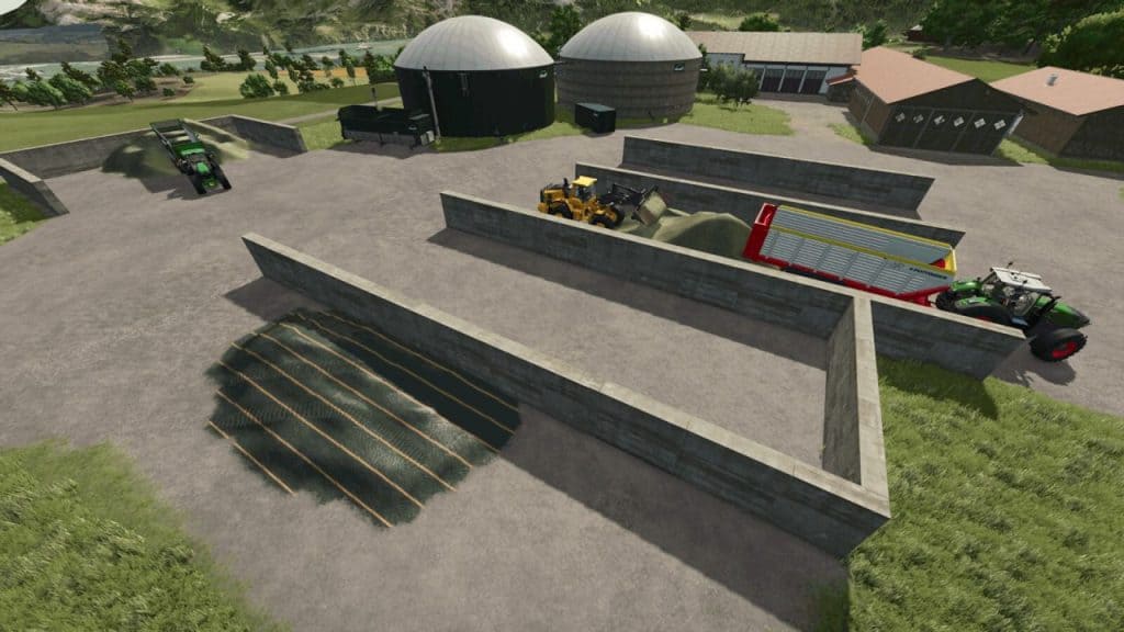 FS25 Multi-Fruit Bunker Silo Pack v1.0 - FS 25 Objects Mod Download