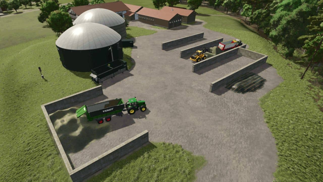 FS25 Multi-Fruit Bunker Silo Pack v1.0.0.1 - FS 25 Objects Mod Download