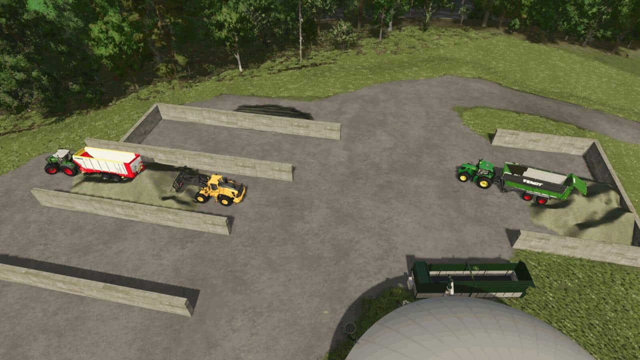 FS25 Multi-Fruit Bunker Silo Pack v1.0.0.1 - FS 25 Objects Mod Download