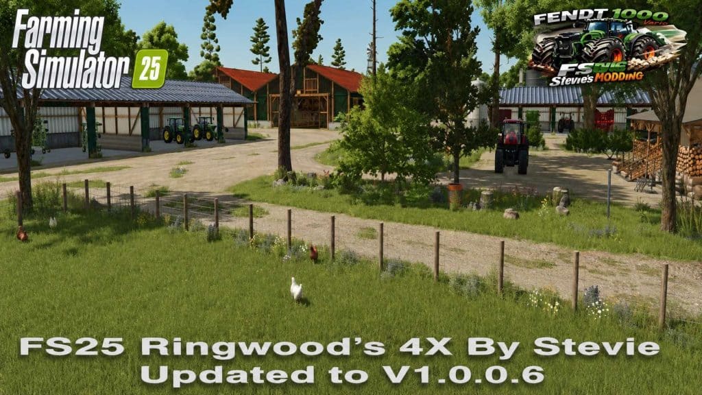 FS25 Ringwood’s 4X v1.0.0.6 - FS 25 Maps Mod Download