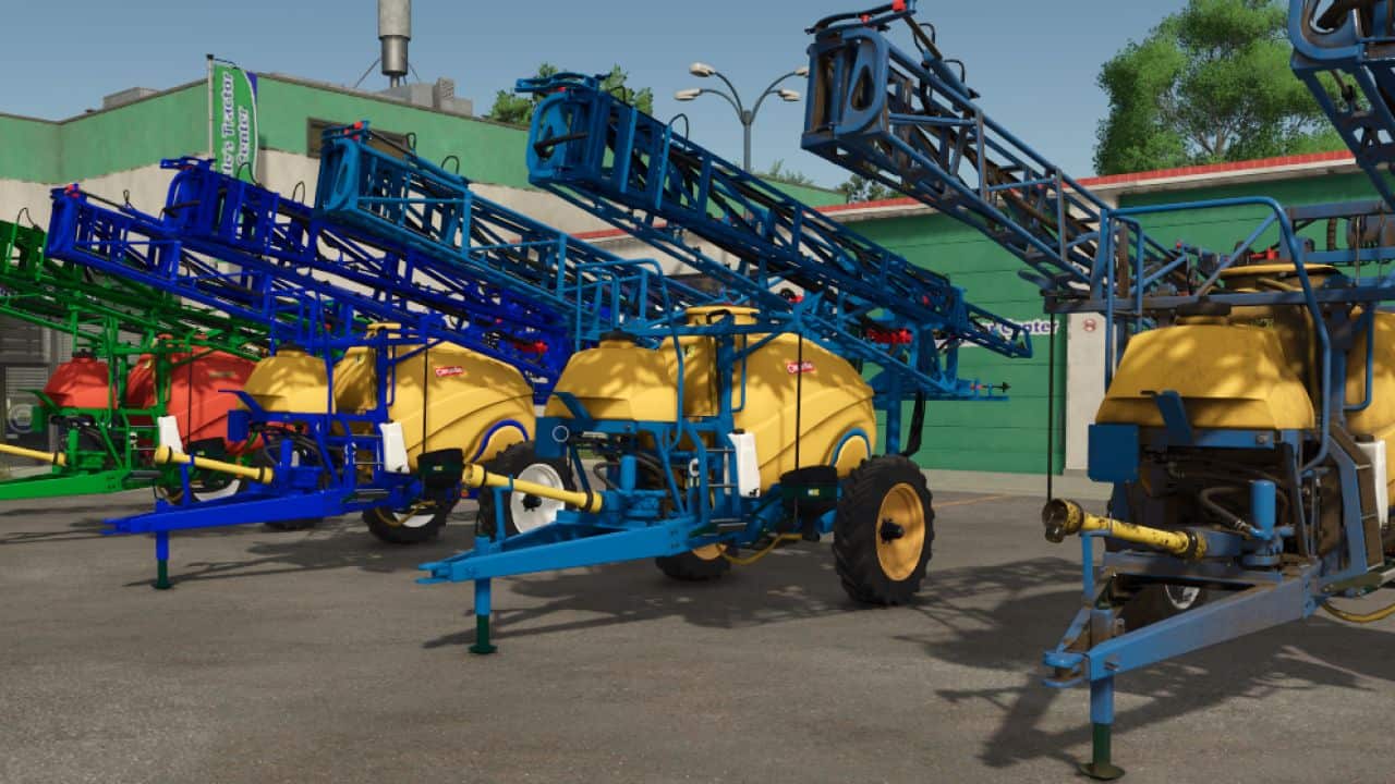 FS25 Seguip & Caruelle 24m sprayer v1.0 - FS 25 Implements & Tools Mod ...