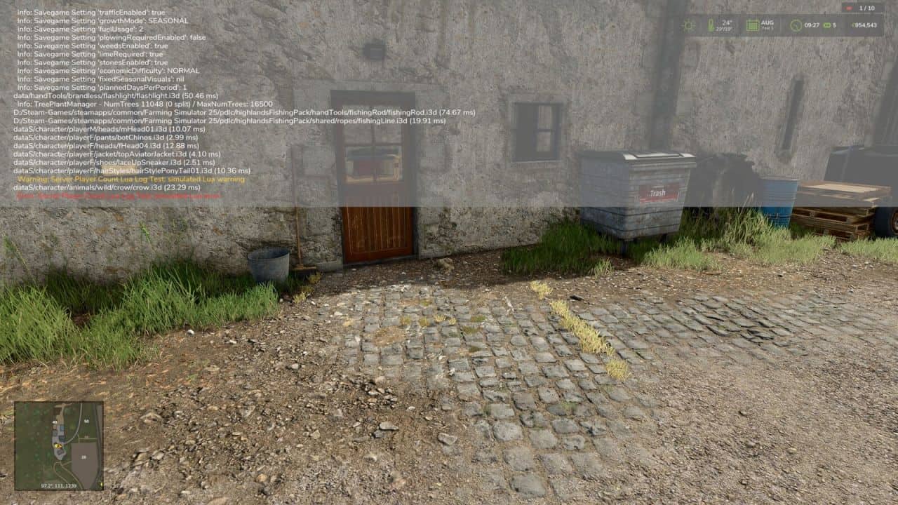 FS25 Server Player Count v1.0 - FS 25 Other Mod Download