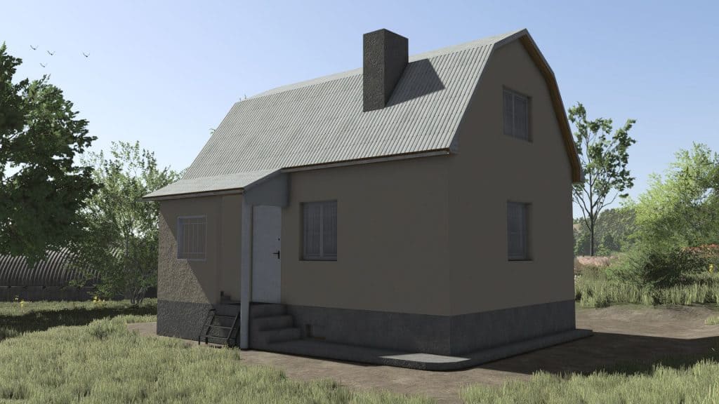 FS25 Summer Kitchen v1.0 - FS 25 Buildings Mod Download