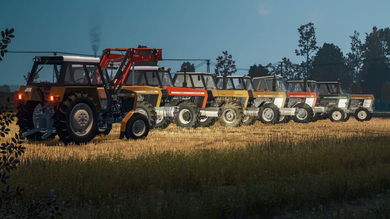 FS25 Ursus 6 Cylinder Pack v1.0 - FS 25 Tractors Mod Download