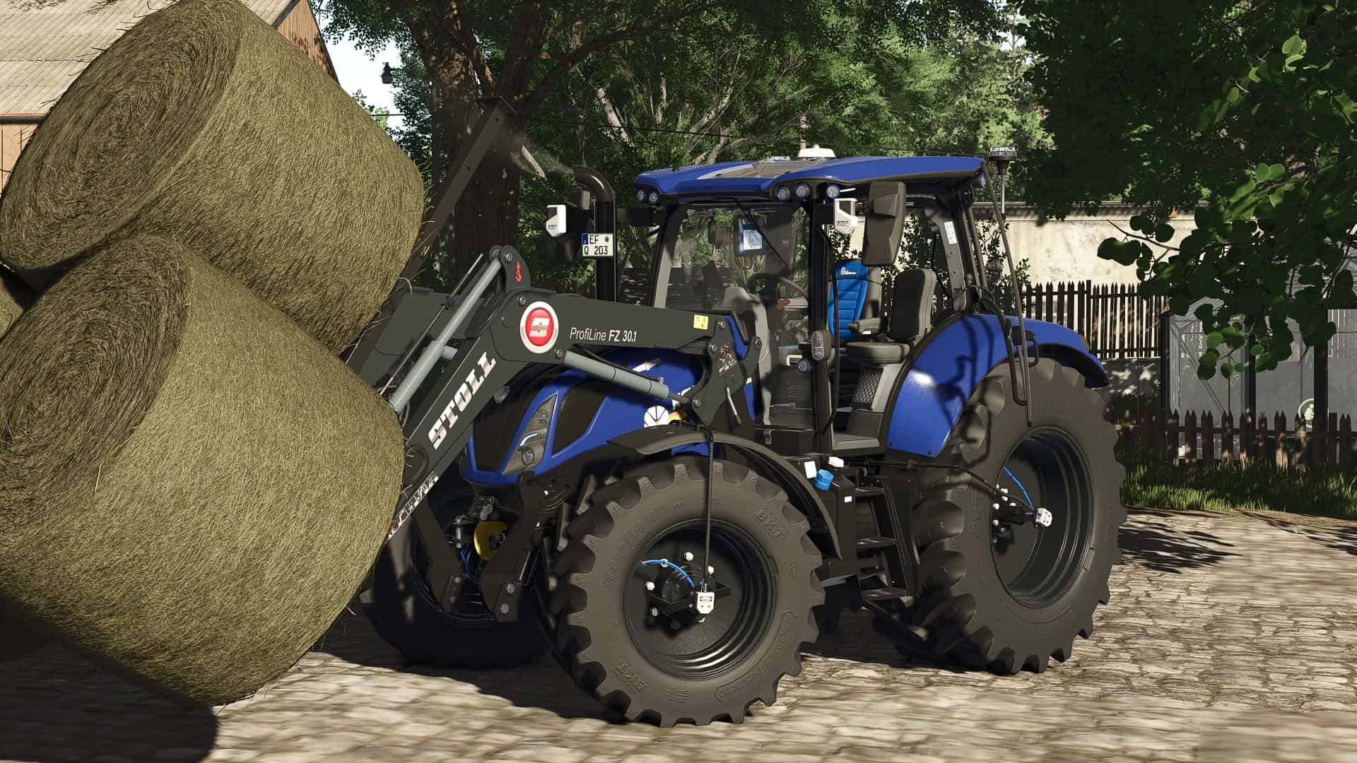 FS25 New Holland T6 With many new features v1.0 - FS 25 Tractors Mod ...